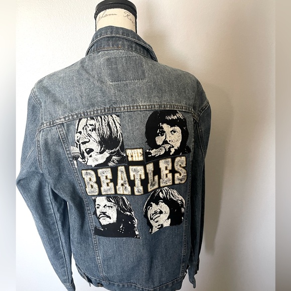 Rue21 | Jackets & Coats | Beatles Theme Jean Jacket | Poshmark